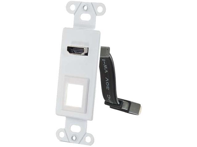 Click here for C2g Hdmi Pass Through Decorative Wall Plate With O... prices