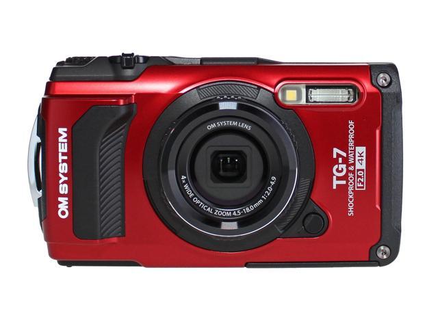 Click here for OM System TG-7 12 Megapixel Compact Camera (Red) prices