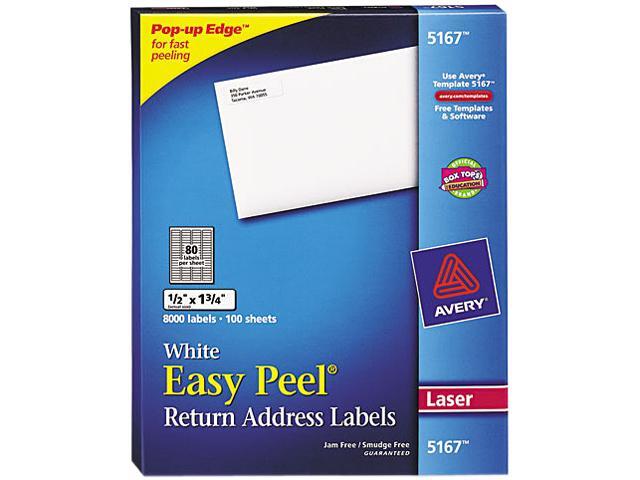 Click here for Avery 5167 - Laser Return Address Labels  1/2 x 1-... prices