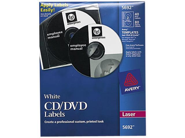 Click here for Avery Laser CD Labels Matte White 40/Pack 5692 prices