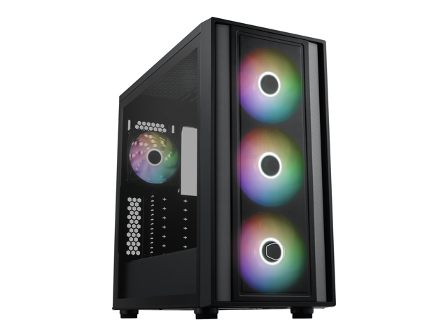 Click here for Cooler Master MasterBox 600 ATX Black Mid-Tower Ca... prices