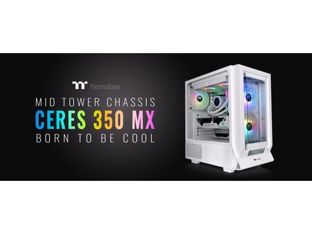 Click here for Thermaltake Ceres 350 MX Snow Mid Tower ATX Case;... prices