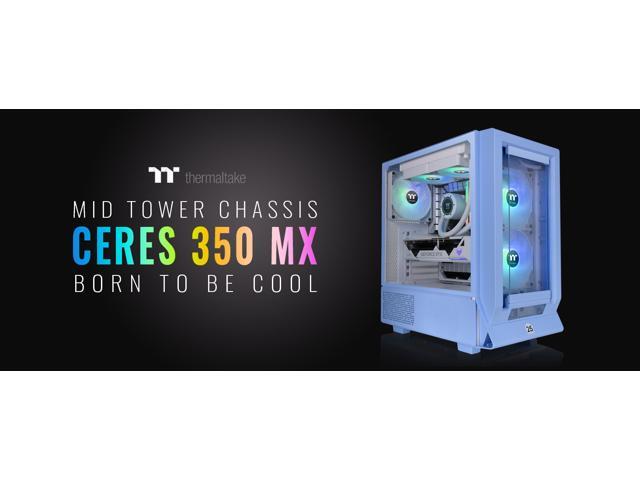Click here for Thermaltake Ceres 350 MX Hydrangea Blue Mid Tower... prices