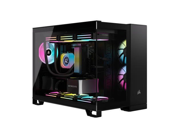 Click here for CORSAIR iCUE LINK 2500X RGB Micro ATX Dual Chamber... prices