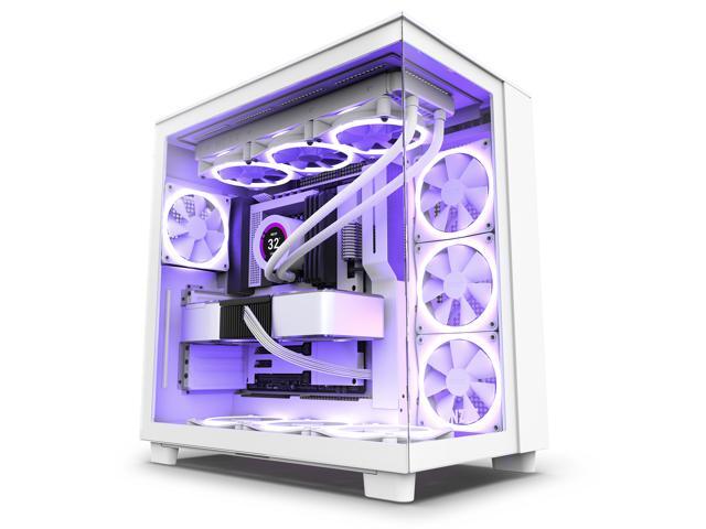 Click here for Open Box - NZXT H9 Flow - All White - CM-H91FW-01... prices