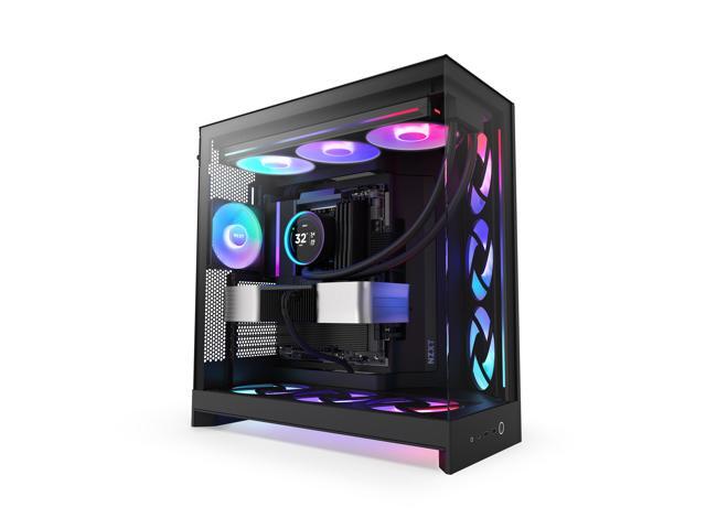 Click here for NZXT CM-H92FB-R1 Black tinted tempered glass Mid-T... prices