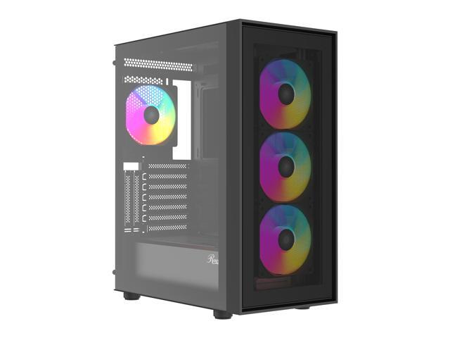 Click here for Rosewill ACA504B ATX Mid-Tower PC Case - Mesh Fron... prices