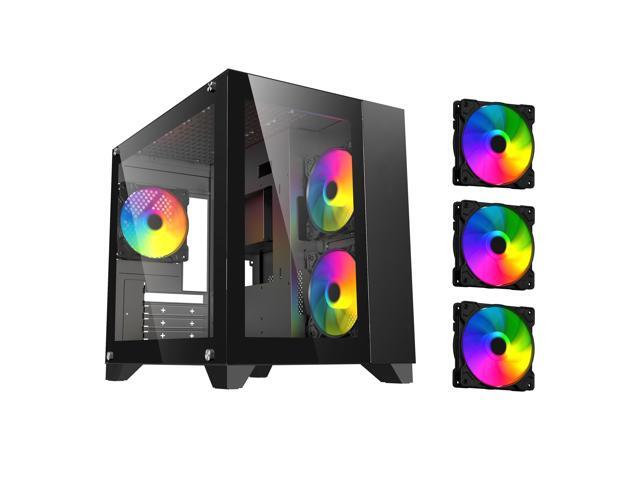 Click here for DIYPC ARGB-Q3 Black Computer Case prices
