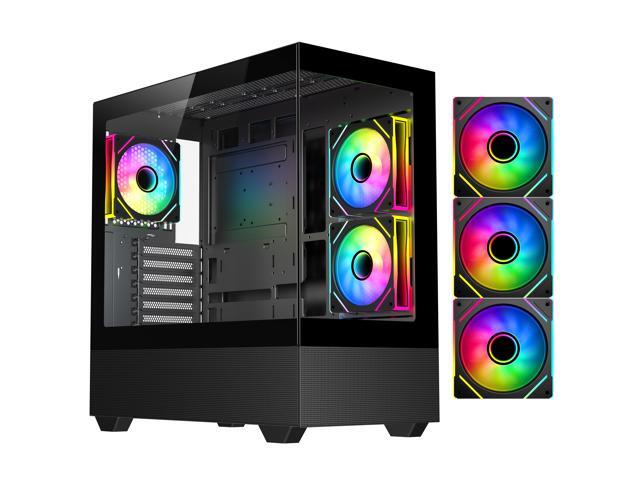 Click here for DIYPC ARGB-N5-BK Black Cases (Computer Cases - ATX... prices