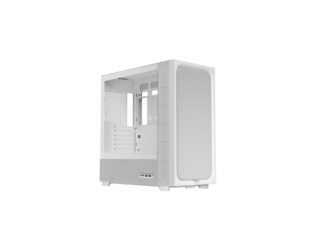 Click here for TRYX FLOVA White Mid-Tower ATX PC Case Breathable... prices