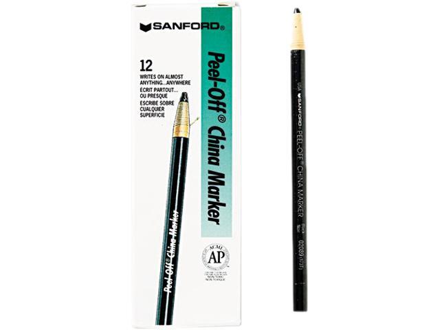 Click here for Sharpie Peel-Off China Markers Black Dozen 2089 prices