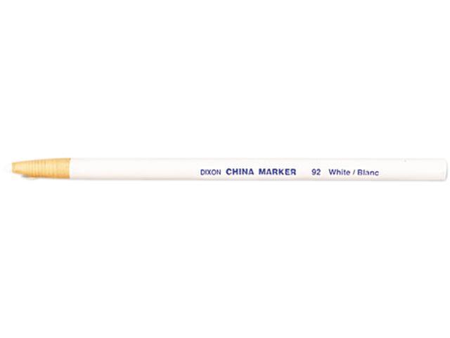 Click here for Dixon Phano Bold Tip China Markers White Dozen (00... prices