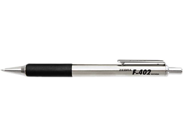 Click here for Zebra F-402 Ballpoint Retractable Pen Black Ink Fi... prices