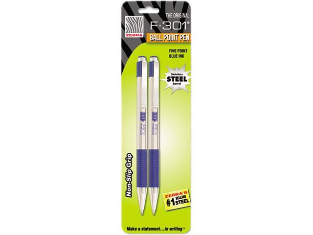 Click here for Zebra F-301 Retractable Ballpoint Pen Blue In Fine... prices