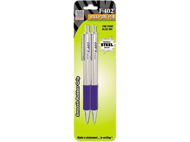 Click here for Zebra F-402 Ballpoint Retractable Pen Blue Ink Fin... prices