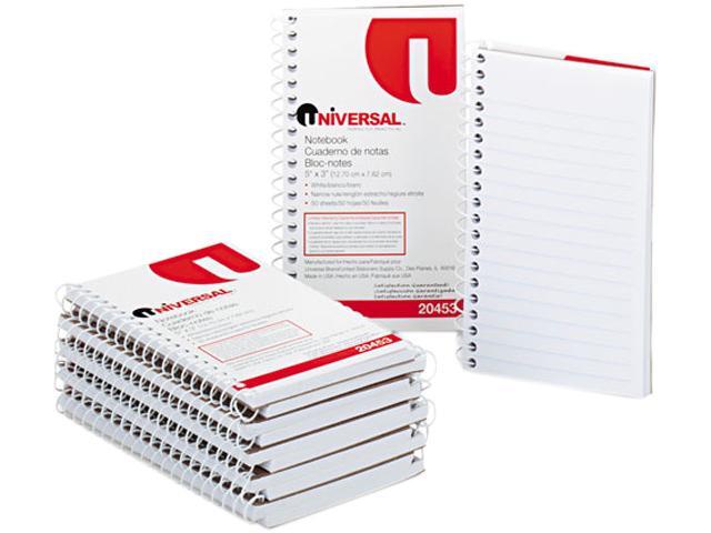 Click here for UNIVERSAL Wirebound Memo Book Narrow Rule 5 x 3 Or... prices