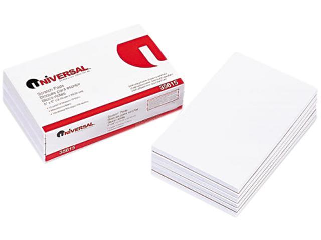Click here for UNIVERSAL Scratch Pads Unruled 5 x 8 White 12 100... prices