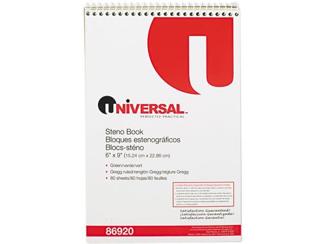 Click here for Steno Book  Gregg Rule  6 X 9  Green  80 Sheets/Pa... prices