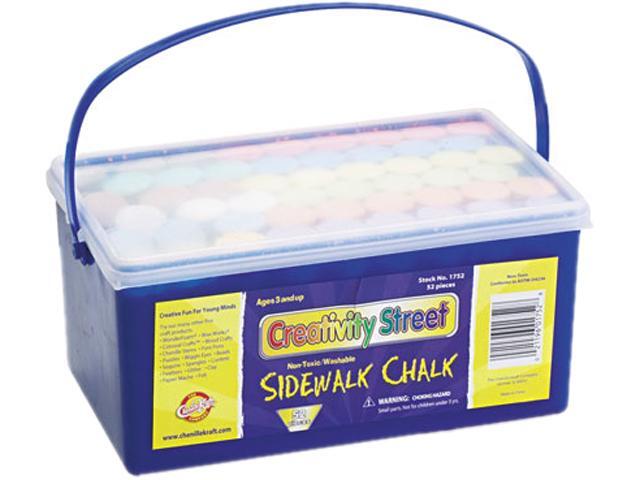 Click here for Creativity Street 1752  Sidewalk Chalk  4 x1 Dia.... prices