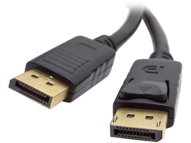 Click here for Unirise DP-06F-MM 6ft Black DisplayPort Cable M-M... prices