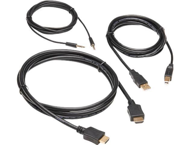Click here for TRIPP LITE 6 ft. HDMI KVM Cable Kit - 4K HDMI  USB... prices