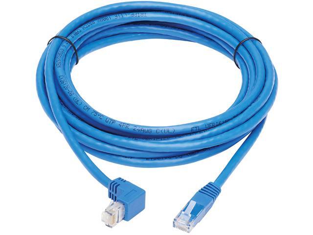 Click here for TRIPP LITE N204-015-BL-DN 15 ft. Down-Angle Cat6 G... prices