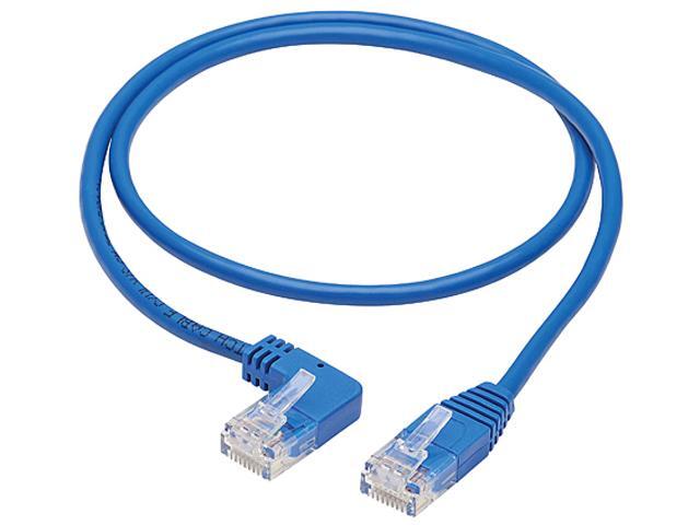 Click here for TRIPP LITE N204-S03-BL-LA 3 ft. Left-Angle Cat6 Gi... prices