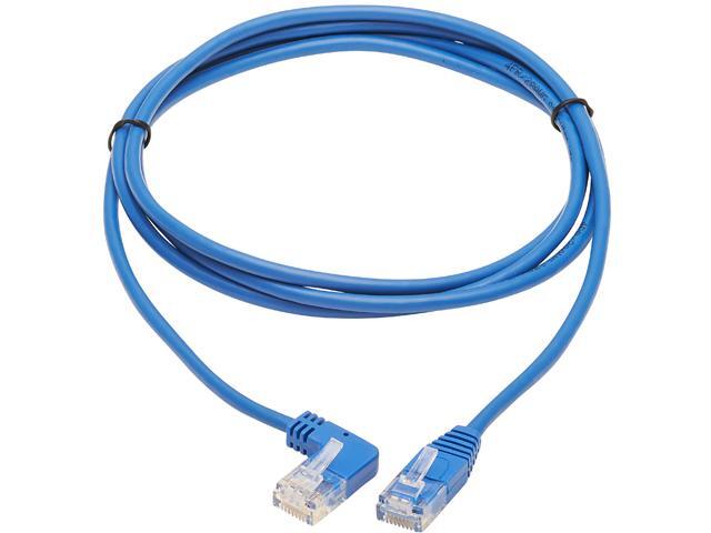 Click here for TRIPP LITE N204-S07-BL-LA 7 ft. Left-Angle Cat6 Gi... prices