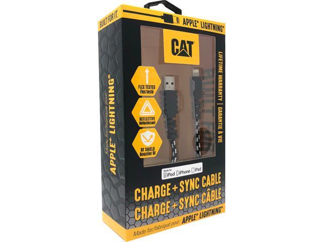 Click here for CAT CAT-USB-ACL Black / White Certified Lightning... prices