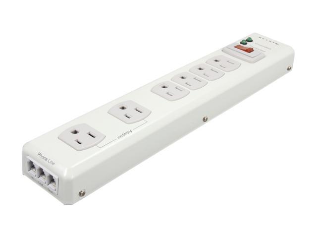 Click here for BELKIN F9H620-06-MTL 6 6 Outlets 1240 joule Metal... prices