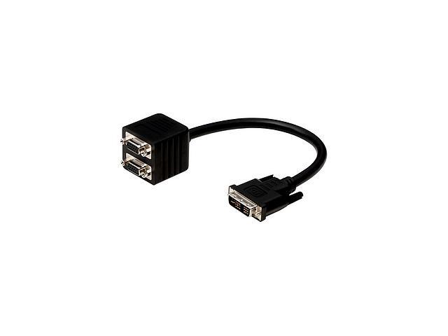 Click here for Belkin F2E7902-01-SV DVI-I Male to 2 X HD15 Female... prices