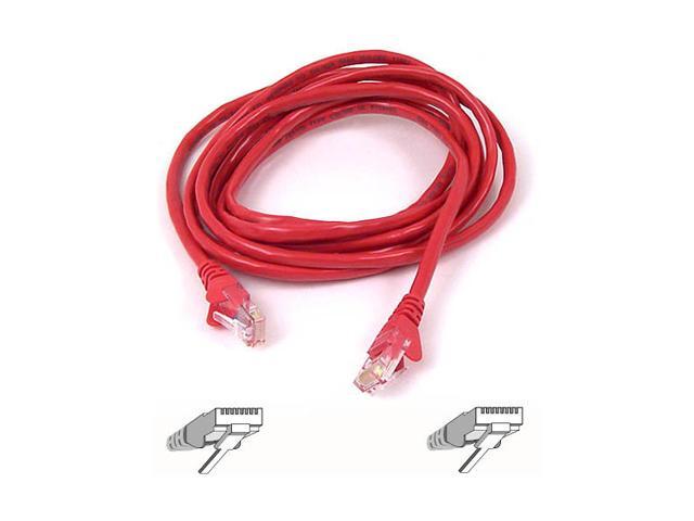 Click here for Belkin A3L791-05-RED-S 5 ft. Patch Cable CAT5e Sna... prices