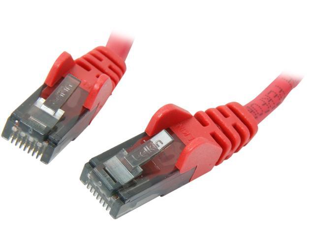 Click here for Belkin A3L980B07-RED-S 7 ft. Patch Cable CAT6 Snag... prices