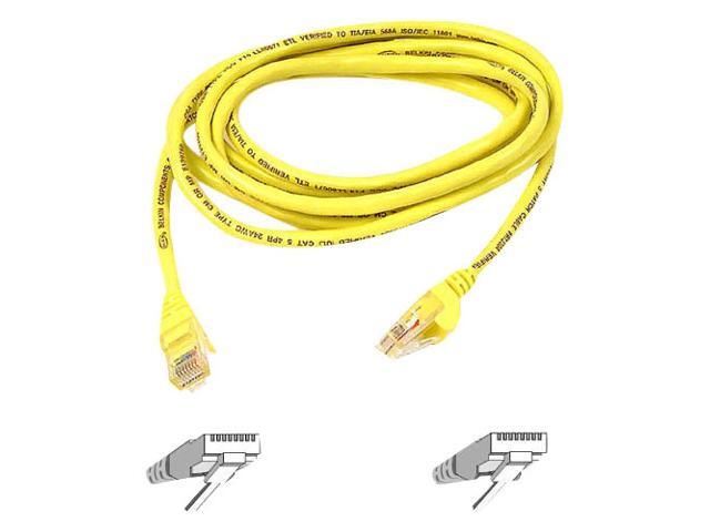 Click here for Belkin A3L791-01-YLW-S 1 ft. Patch Cable CAT5e Sna... prices