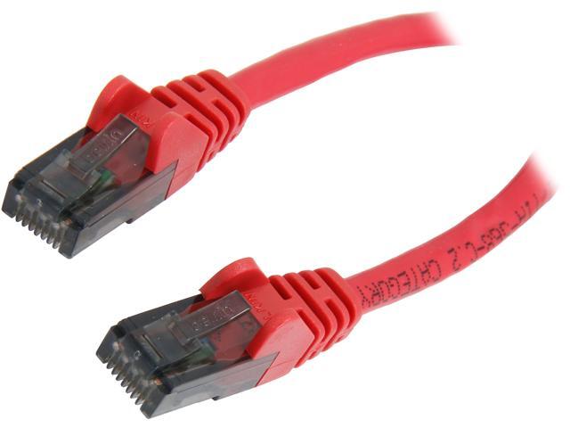 Click here for Belkin A3L980-06-RED-S 6 ft. UTP RJ45M/RJ45M Snagl... prices