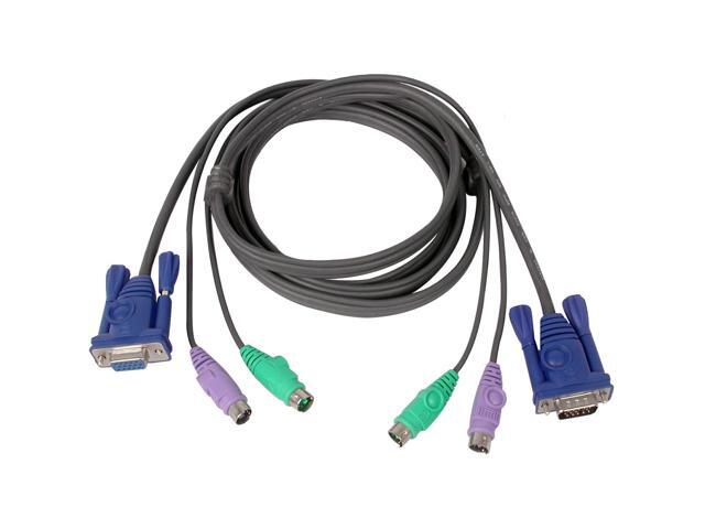 Click here for IOGEAR 10 ft. All-In-One Micro-Lite Bonded KVM Cab... prices