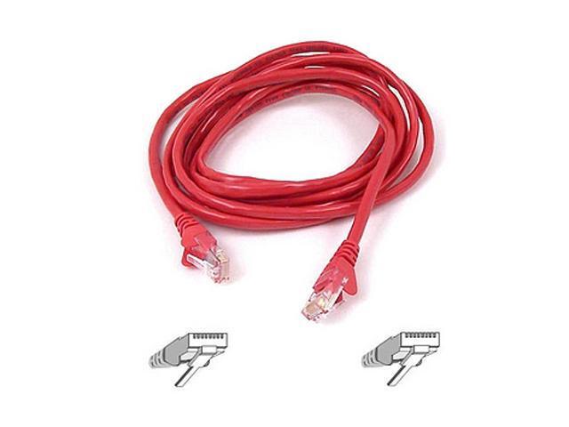 Click here for Belkin A3L791-06-RED-S 6 ft. UTP RJ45M/RJ45M Snagl... prices