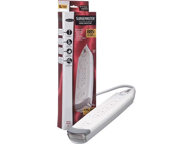 Click here for BELKIN F9H700-06 6 Feet 7 Outlets 885 joules Home... prices