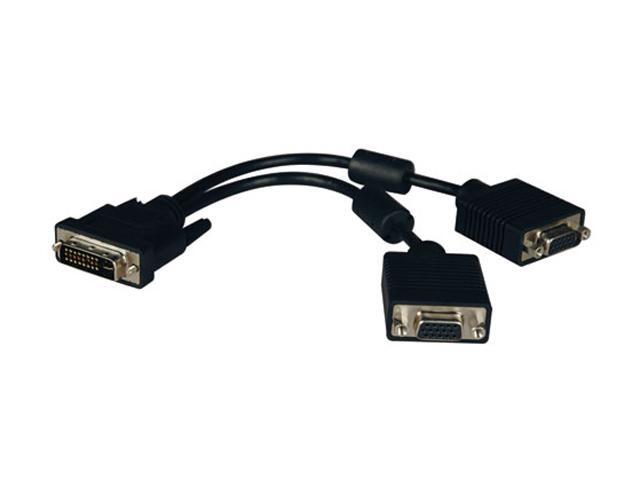 Click here for TRIPP LITE 1 ft. DVI to 2 x VGA Splitter Adapter prices