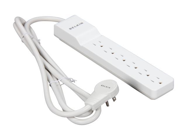 Click here for BELKIN BE106001-06R 6 ft 6 Outlets 720 J Home/Offi... prices