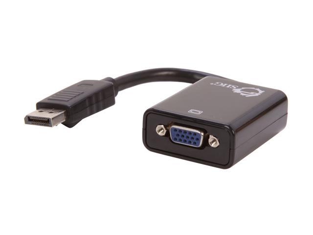 Click here for SIIG CB-DP0082-S1 DisplayPort to VGA Adapter Cable prices