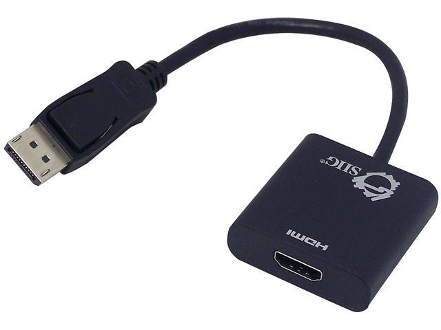Click here for SIIG CB-DP0Q11-S1 DisplayPort to HDMI Adapter Conv... prices