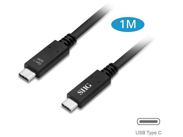 Click here for SIIG USB 3.1 Type-C Gen 1 Cable 60W - 1M prices