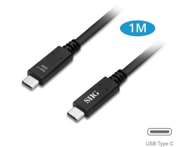 Click here for SIIG USB 3.1 Type-C Gen 2 Cable 60W - 1M prices
