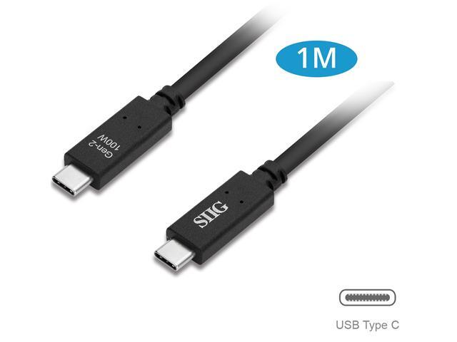 Click here for SIIG USB 3.1 Type-C Gen 2 Cable 100W - 1M (CB-TC0F... prices