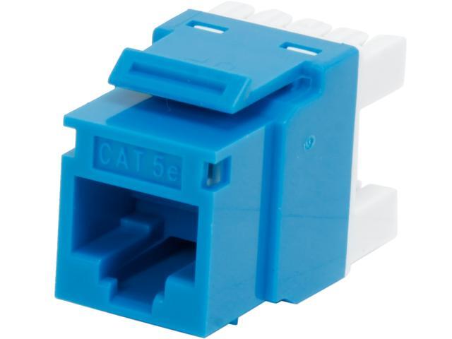 Click here for C2G Cat5E RJ45 UTP Keystone Jack - Blue prices