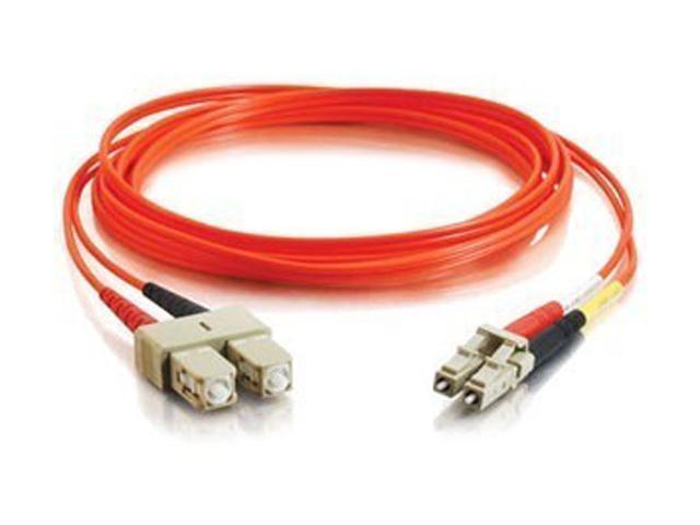 Click here for C2G 33157 OM1 Fiber Optic Cable - LC-SC 62.5/125 D... prices