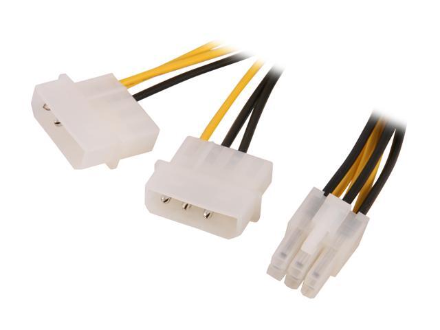 Click here for StarTech. com LP4PCIEXADAP 6 in. LP4 to 6 pin PCI... prices