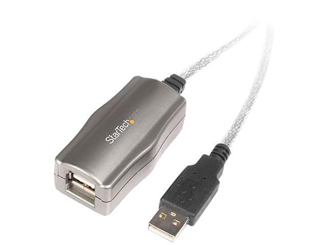 Click here for StarTech USB2FAAEXT15 15 ft. USB 2.0 Active Extens... prices