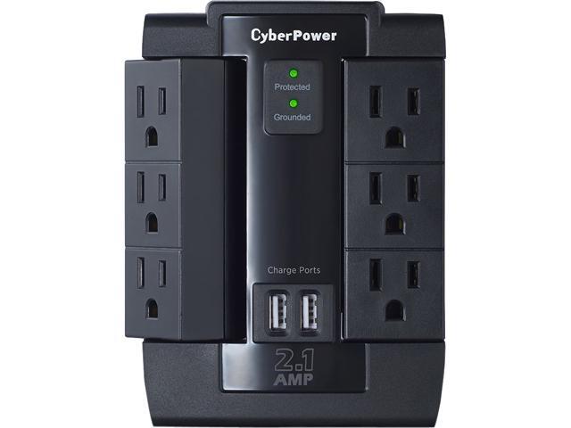Click here for CyberPower CSP600WSU Surge Protector 6-AC Outlet S... prices